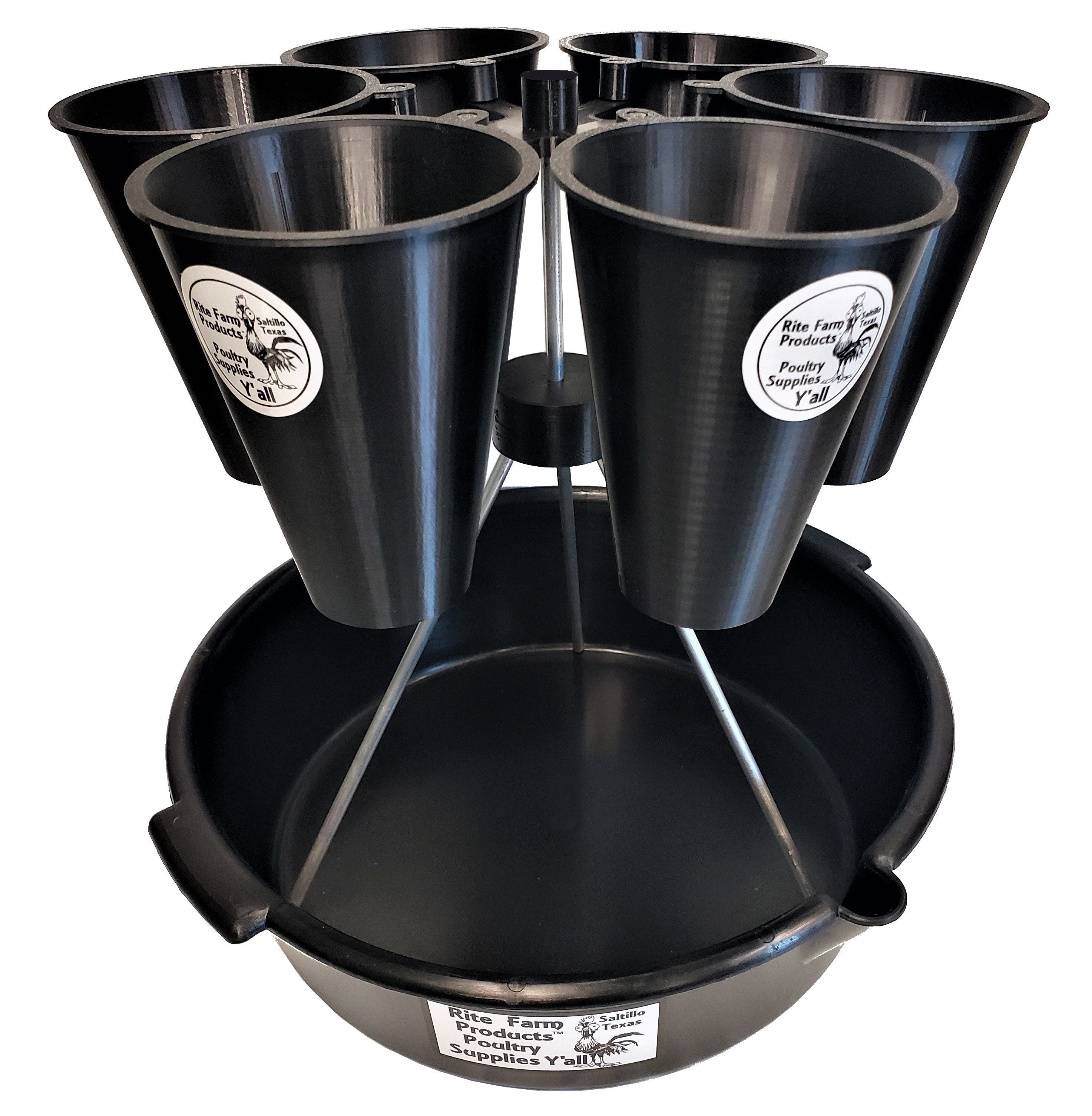 Quail Restraining 6 Cone Rotary Processing Station, Kill Cone Rotating ...