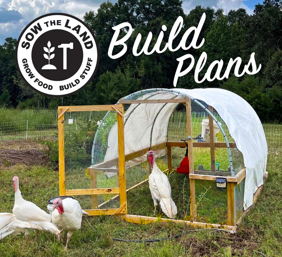 Hoop Chicken Tractor (moveable coop) – Sow the Land